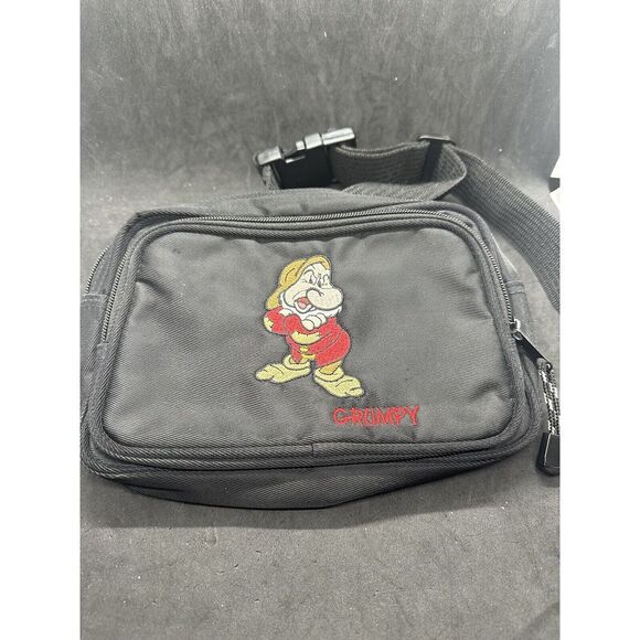 Disney | Bags | Vintage 9s Grumpy Snow White Seven Dwarfs Fanny Pack ...